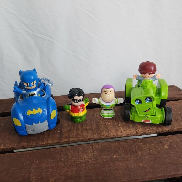 Fisher-Price | Toys | Fisher Price Little People Lot Batman Car And ...
